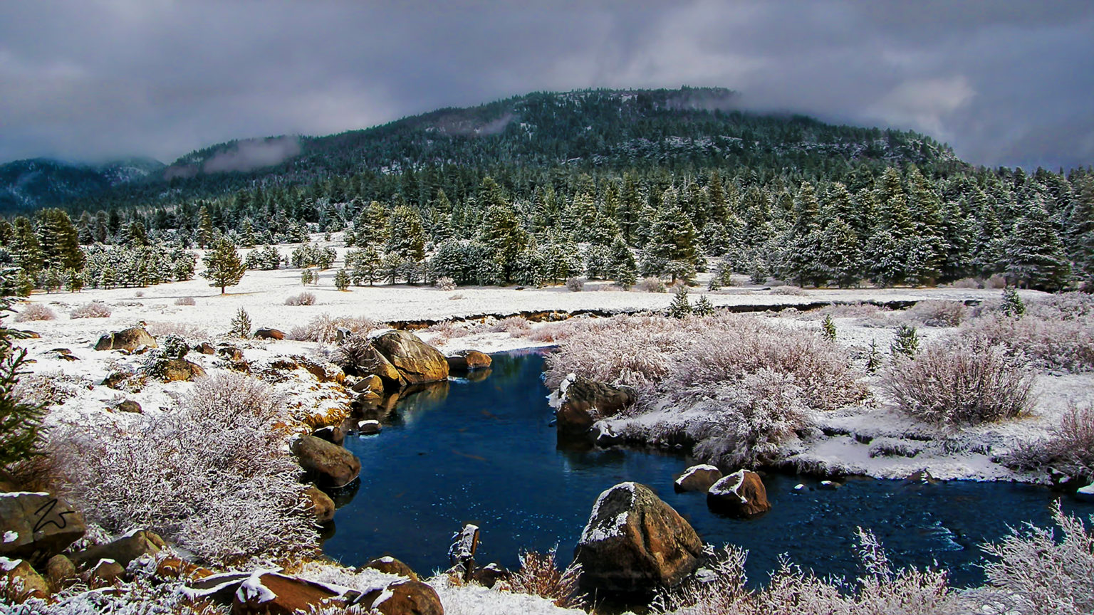 Carson River in Winter Cloak | Zedekiah Gallery® | Fine Art